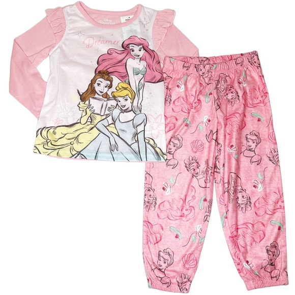 Disney | Pajamas | Disney Princesses Pajama Set Size 4 Nwt | Poshmark
